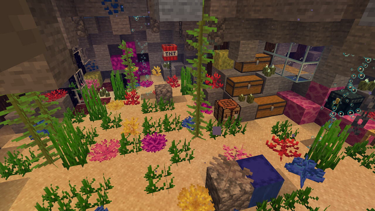 Aquatic Base Minecraft Map