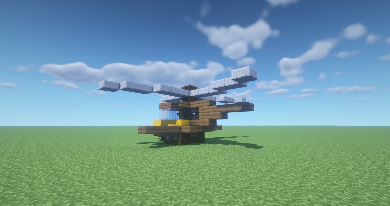 Steampunk Mini-Heli Minecraft Map