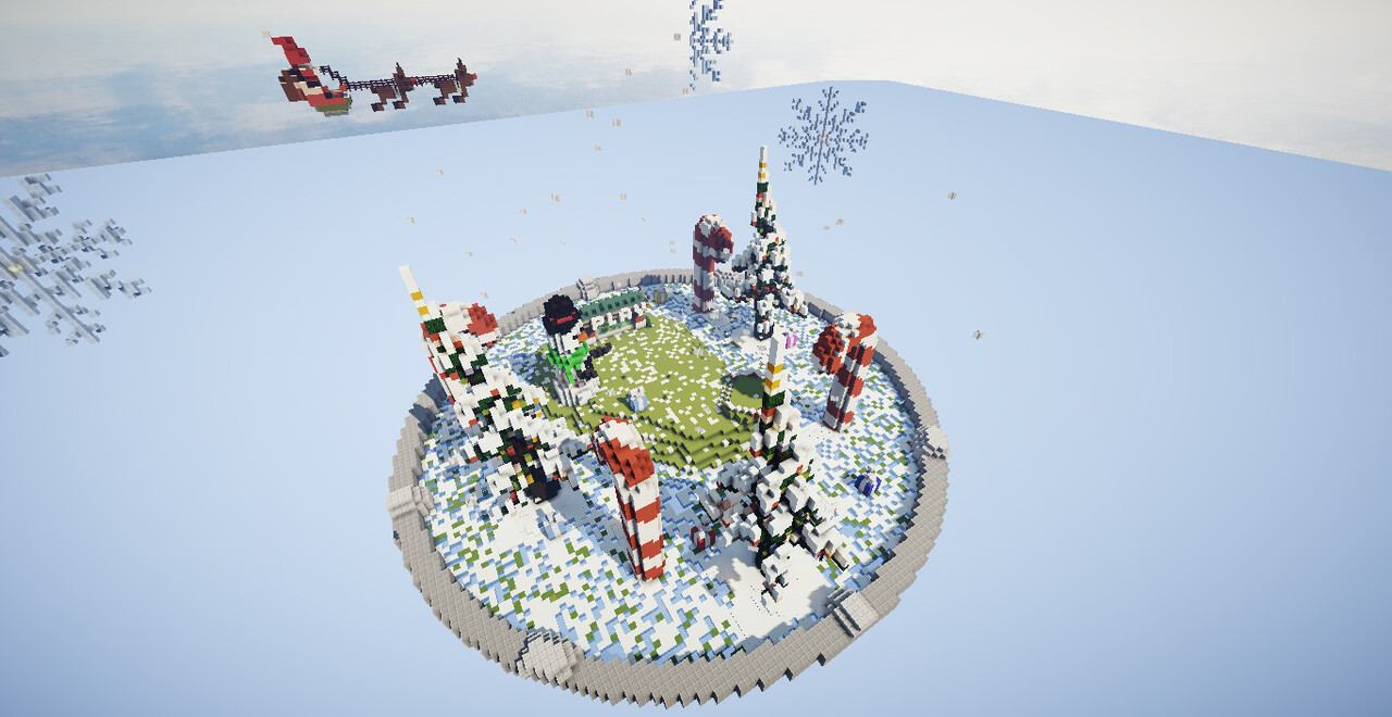 Mini lobby de SkyWars Minecraft Map