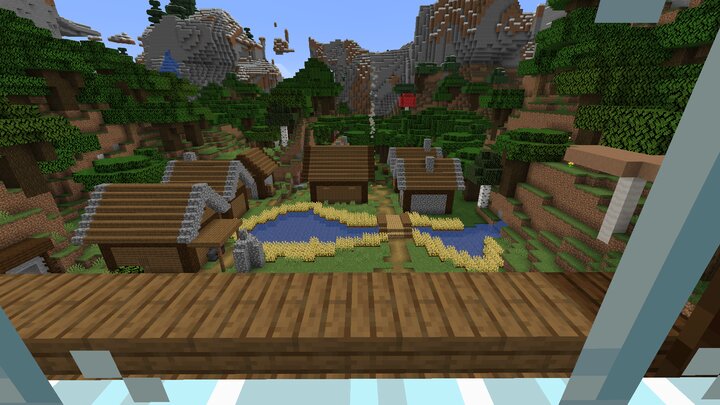 Medieval Mining Village Minecraft Map