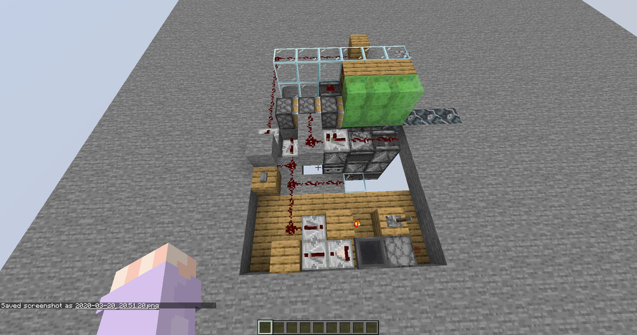 Flush with the wall 4x6 Piston Door (Triple Piston Extenders that move ...