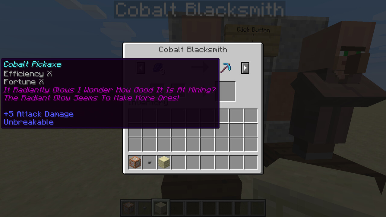 [1.8.9] Cobalt Weapons Minecraft Map