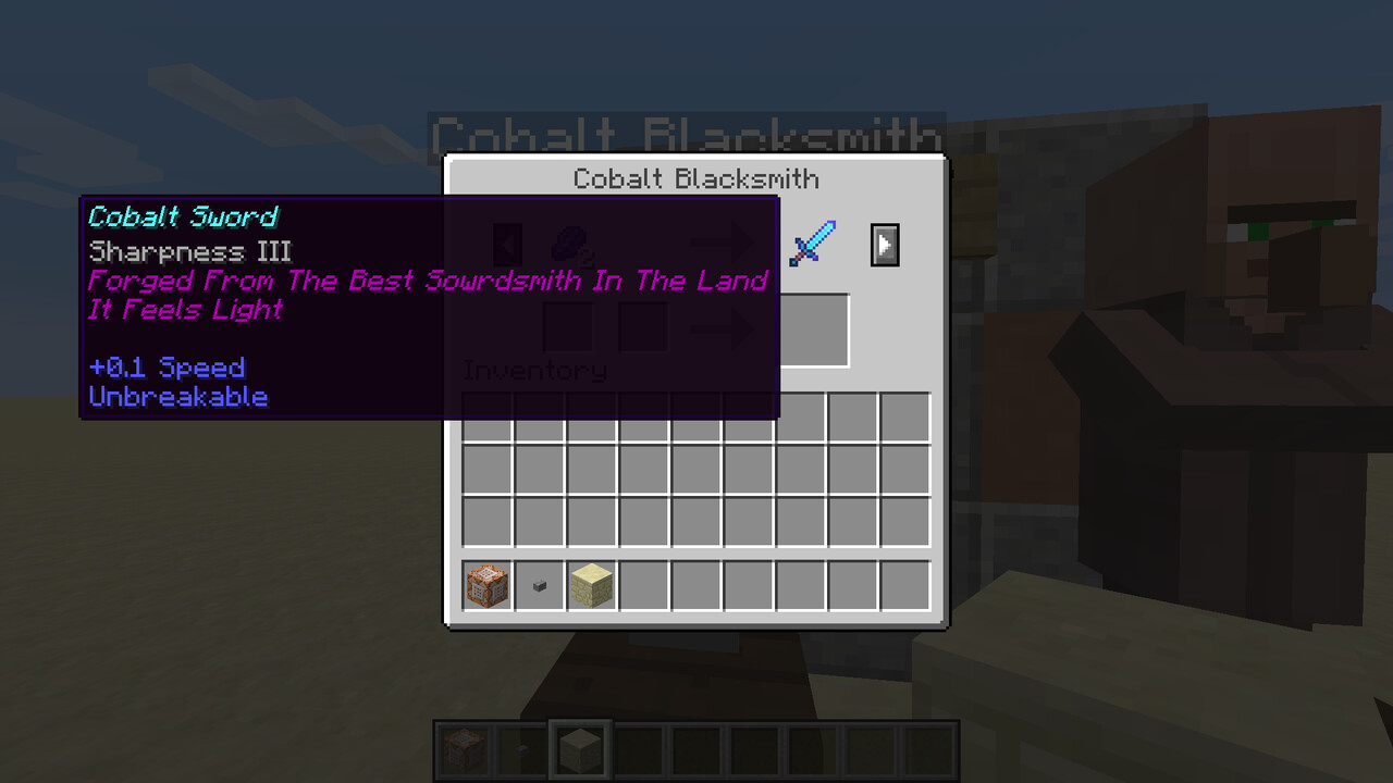 [1.8.9] Cobalt Weapons Minecraft Map