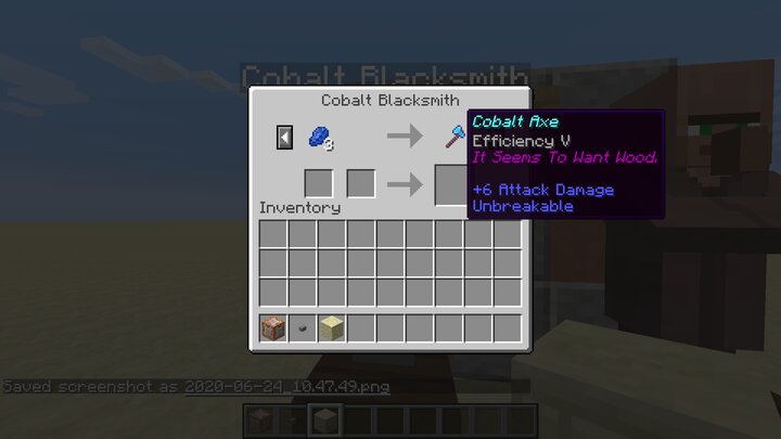 [1.8.9] Cobalt Weapons Minecraft Map