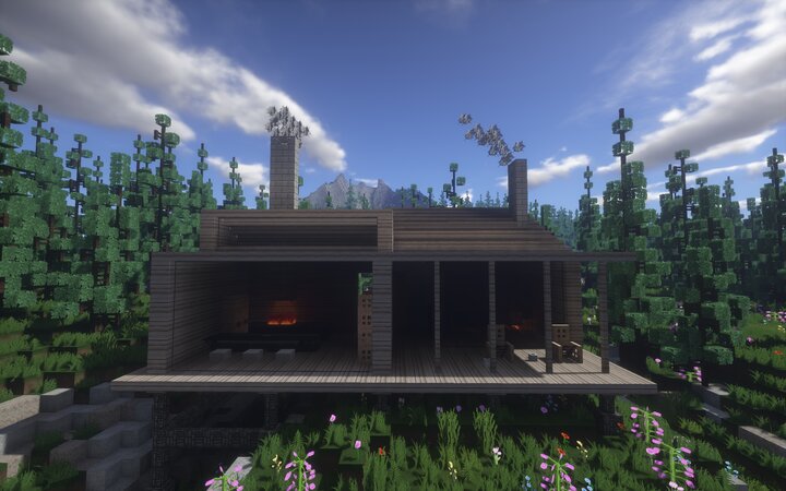 Meadow Cabin Minecraft Map