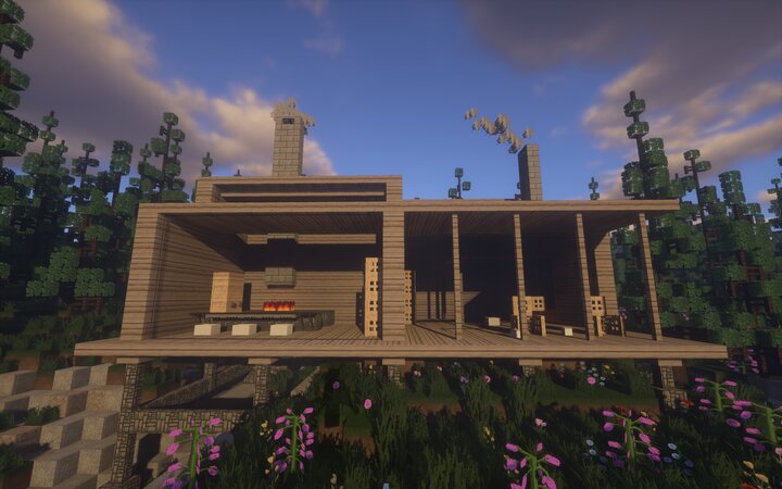 Meadow Cabin Minecraft Map