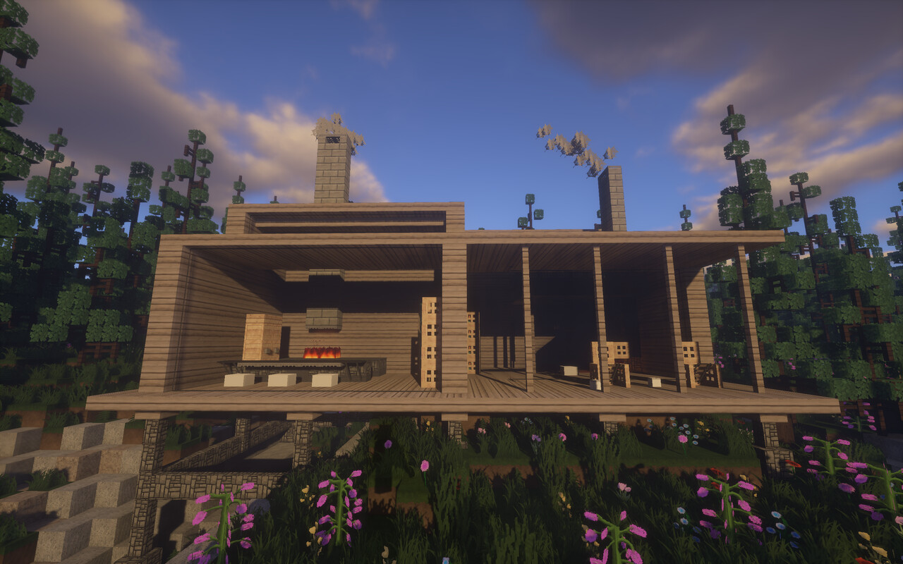 Meadow Cabin Minecraft Map
