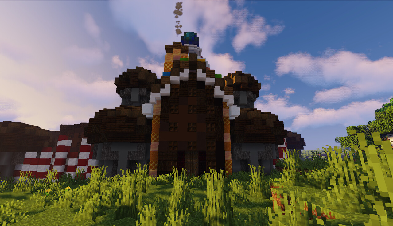 Caketon, The castle of Cake (Happy b-day Pmc!) :D Minecraft Map