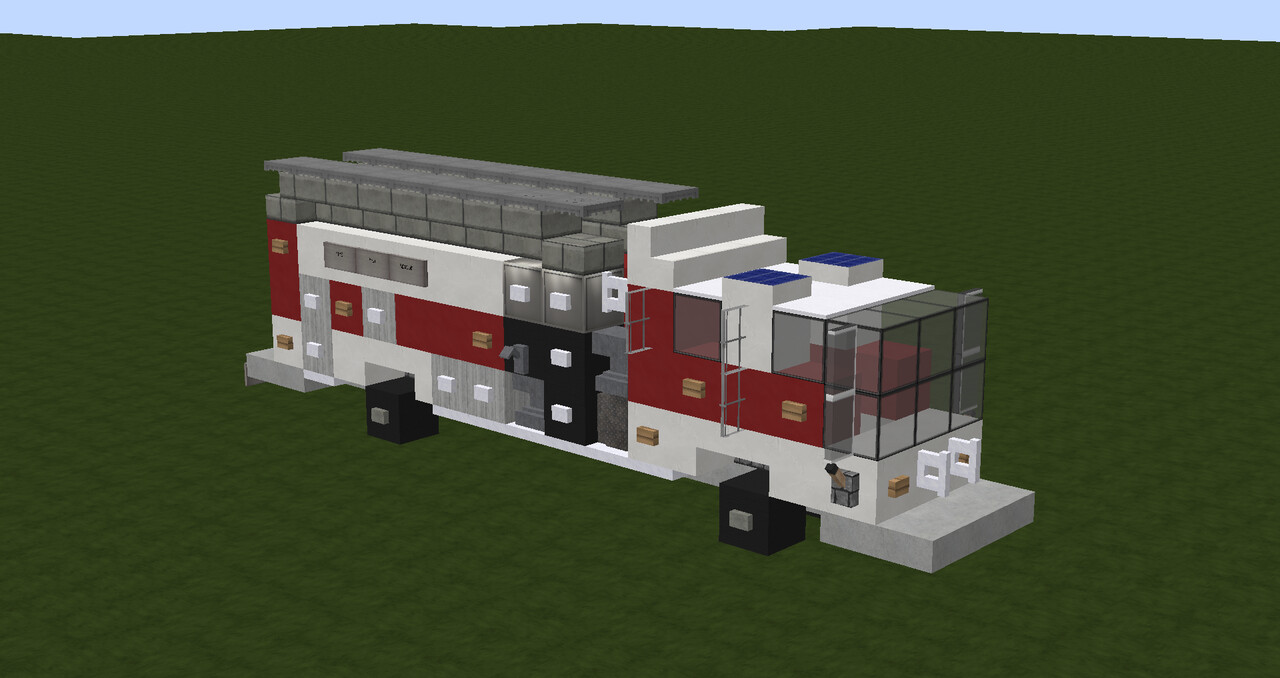 2020 Fire Department Vehicle Pack Minecraft Map