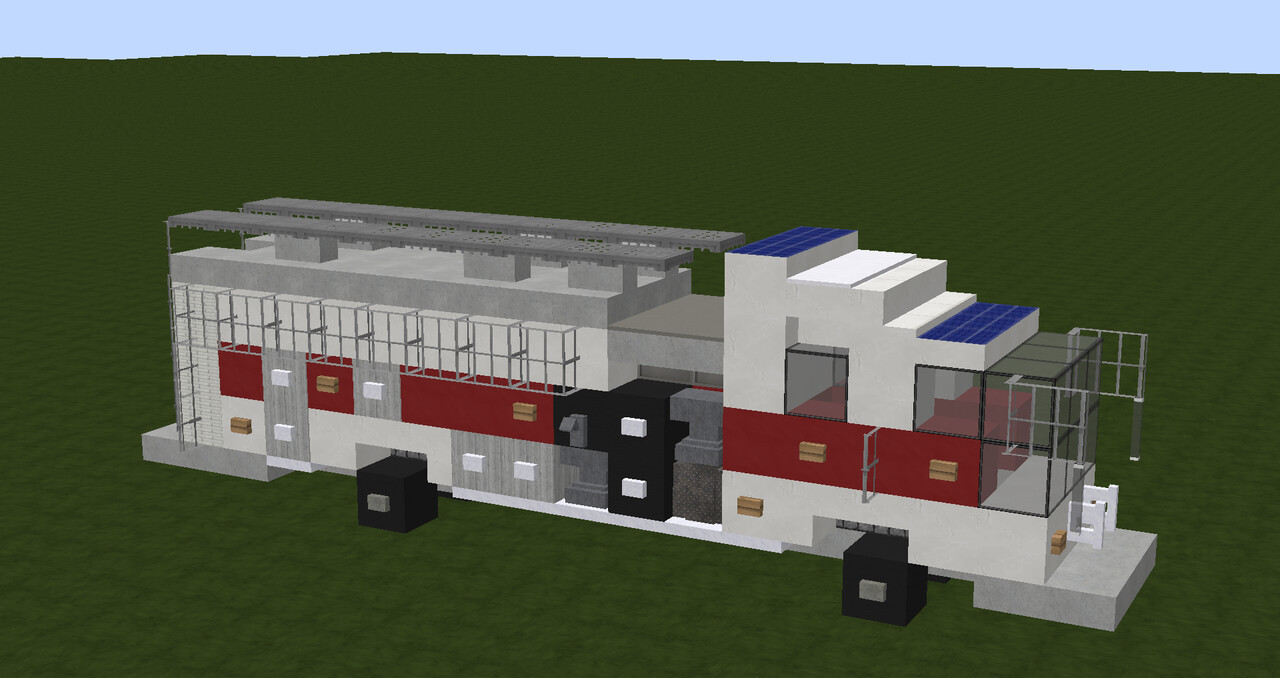 2020 Fire Department Vehicle Pack Minecraft Map