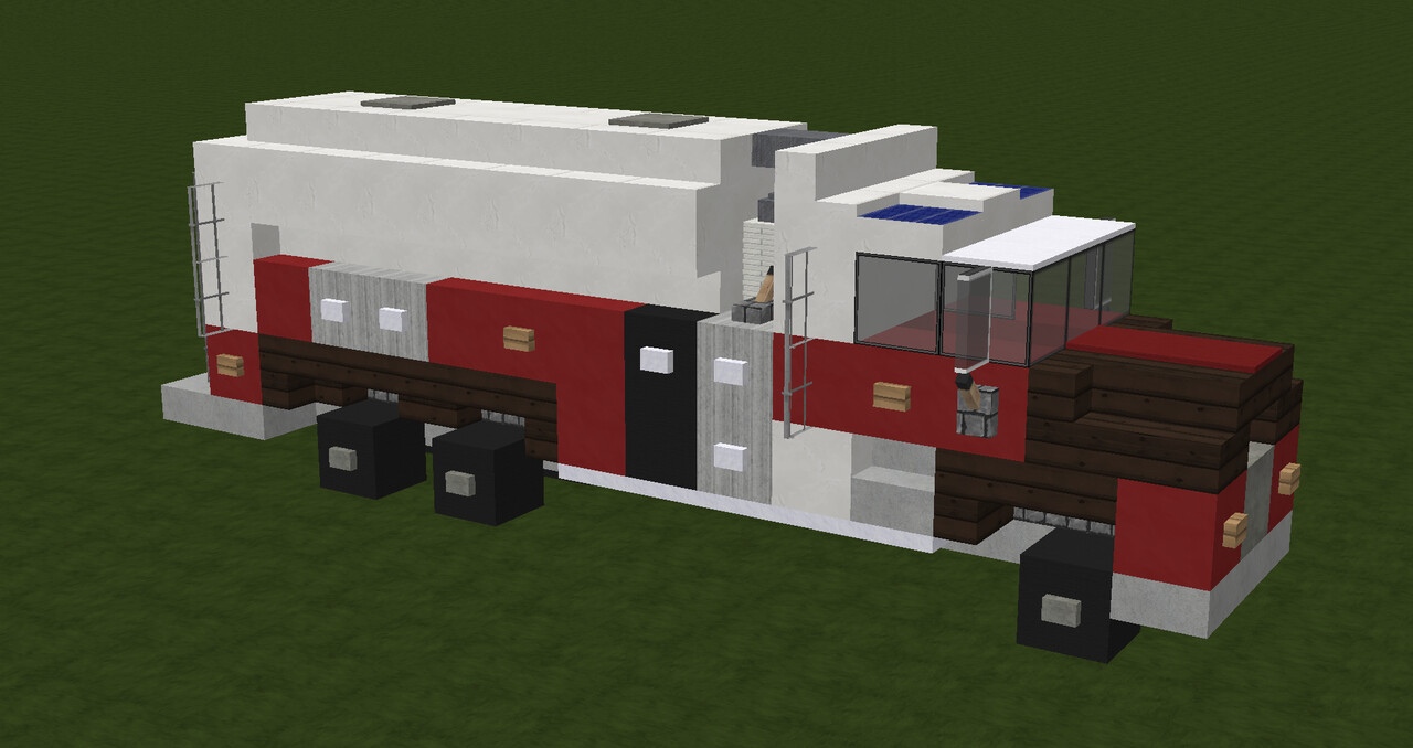 2020 Fire Department Vehicle Pack Minecraft Map