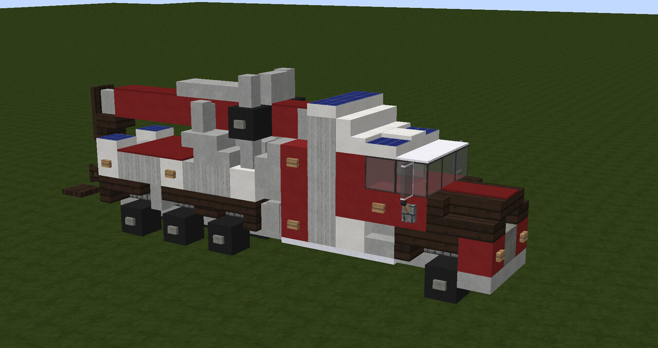 2020 Fire Department Vehicle Pack Minecraft Map