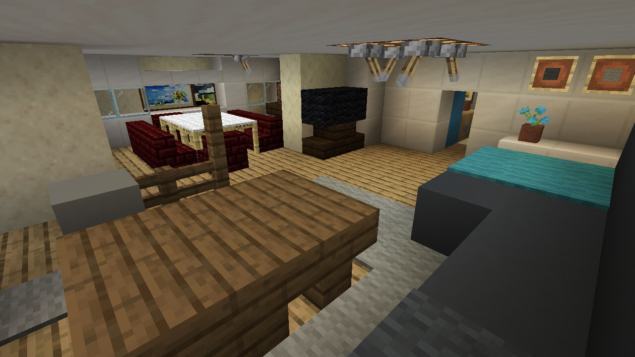 My Real Life Apartment (BEDROCK) Minecraft Map