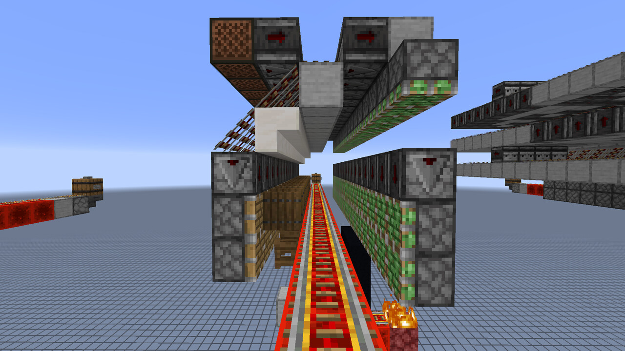 Minecart Splitter V2 Minecraft Map
