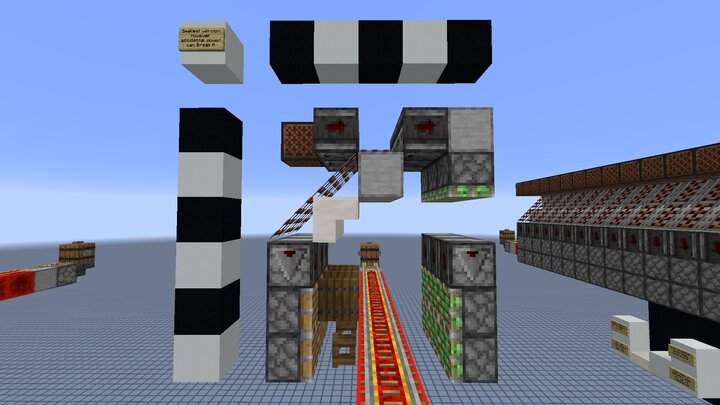 Minecart Splitter V2 Minecraft Map