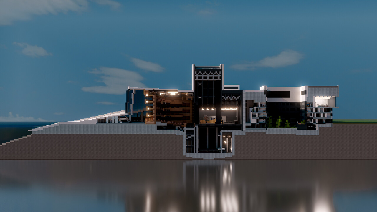 Oslo National Opera & Ballet // +Full interior & Download Minecraft Map