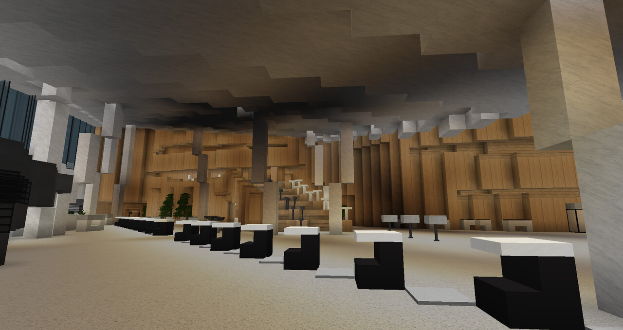 Oslo National Opera & Ballet // +Full interior & Download Minecraft Map
