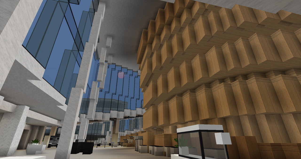 Oslo National Opera & Ballet // +Full interior & Download Minecraft Map