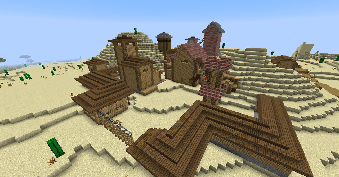 Desert Mining Company Minecraft Map