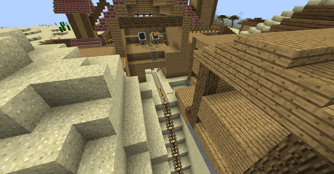 Desert Mining Company Minecraft Map