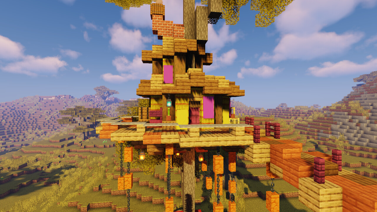 Treehouse Nr.2 | Download here | Watch Timelapse Minecraft Map