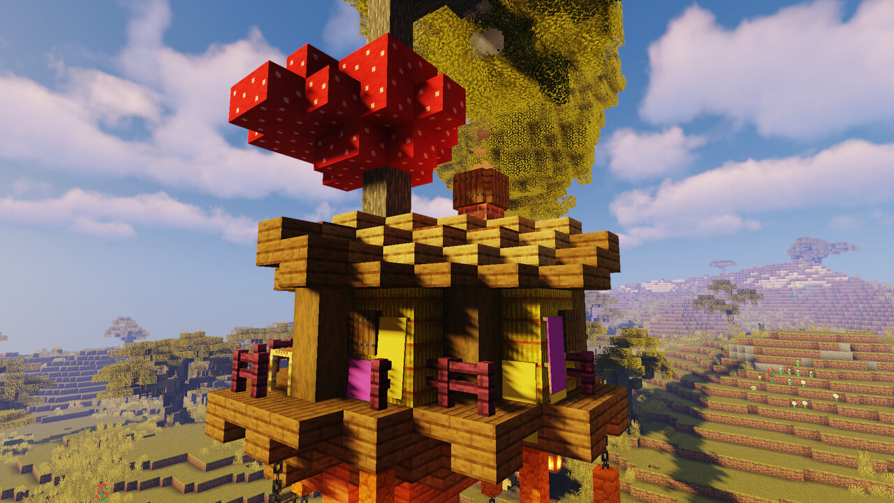 Treehouse Nr.2 | Download here | Watch Timelapse Minecraft Map