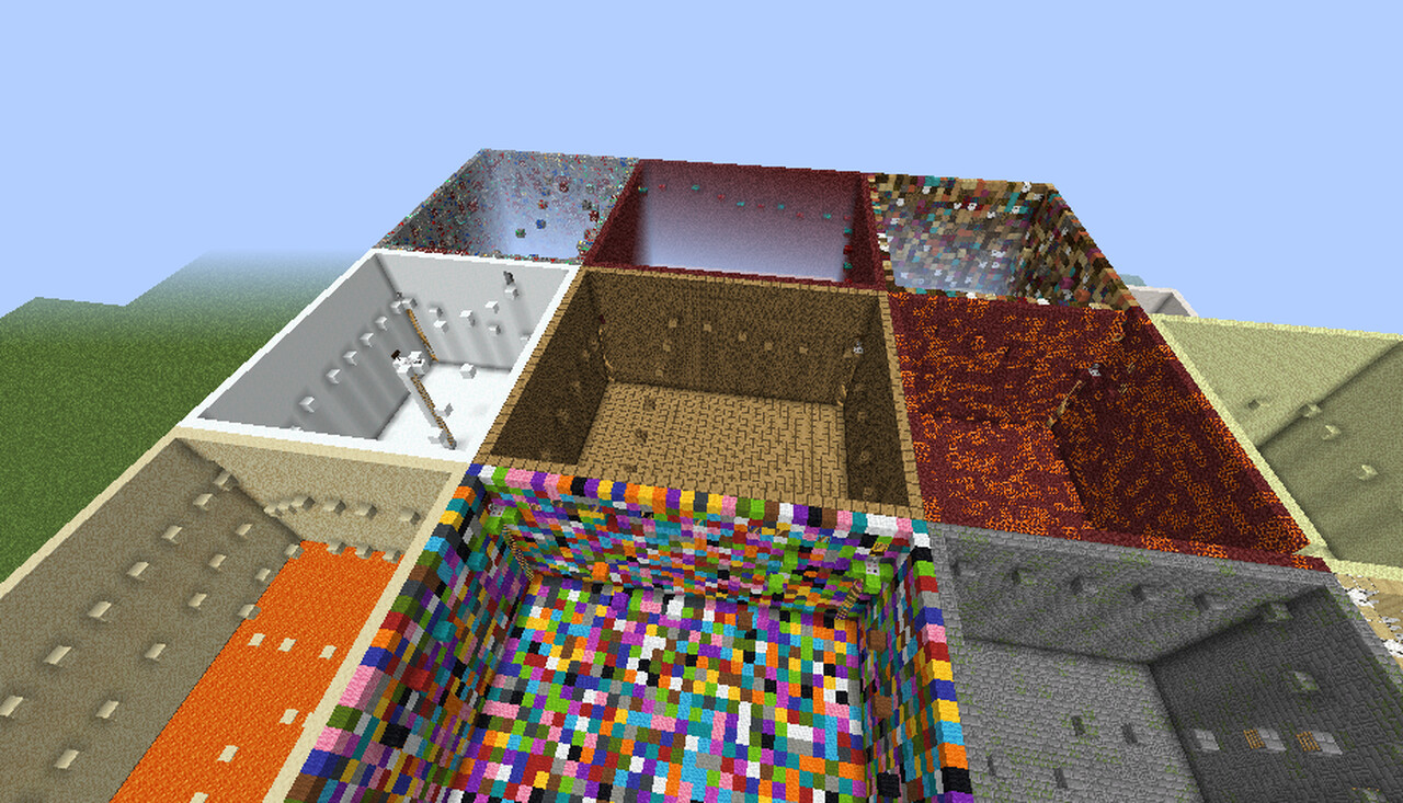 Parkour room Minecraft Map