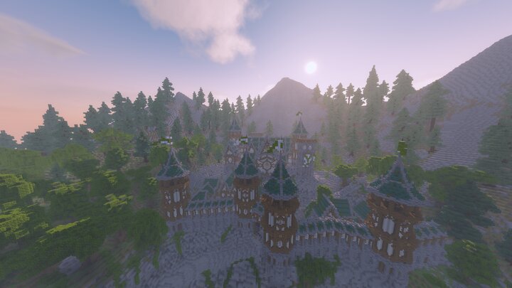 Medieval Castle | Castle of Radford Minecraft Map