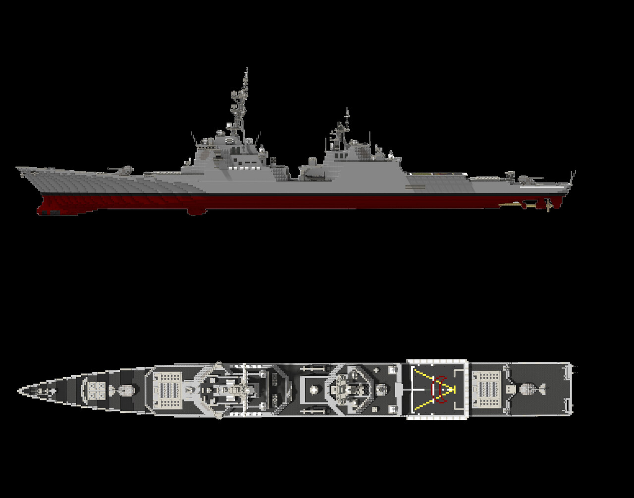 Strike Cruiser - GMC-07 Minecraft Map