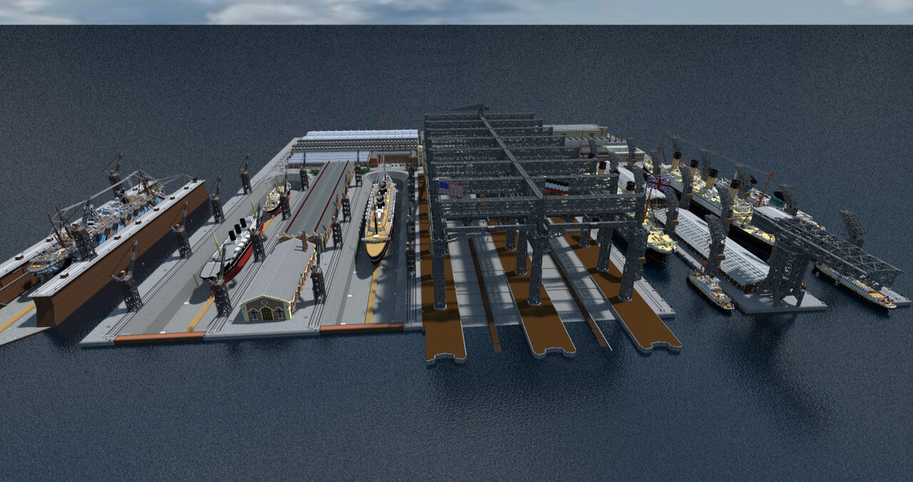 OLD IMPERIAL SHIPYARD [NO DOWNLOAD] Minecraft Map