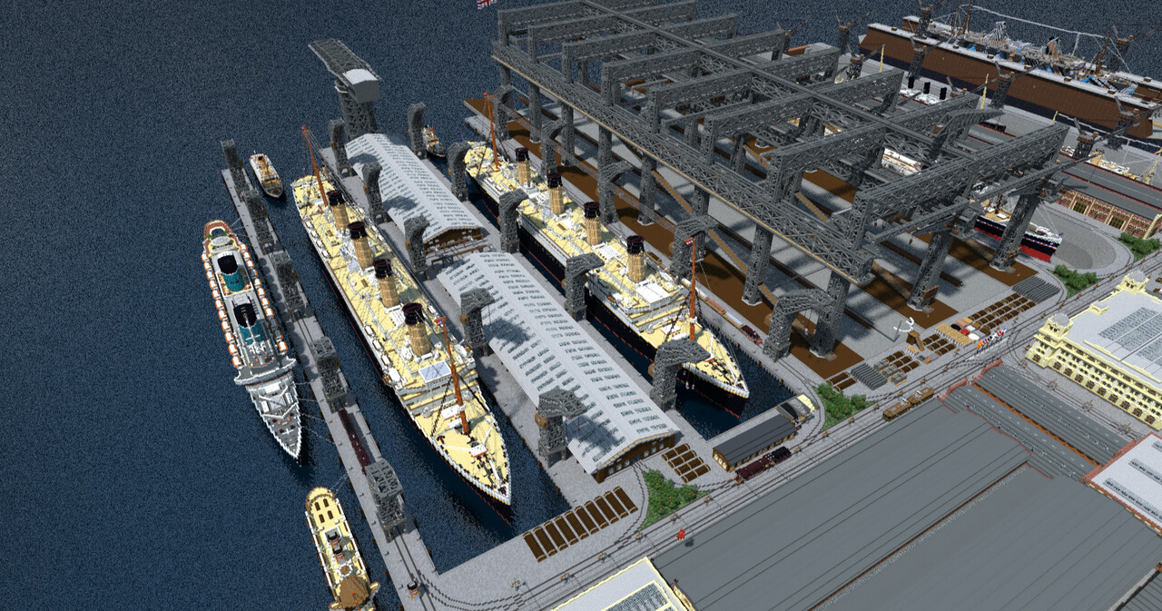 OLD IMPERIAL SHIPYARD [NO DOWNLOAD] Minecraft Map