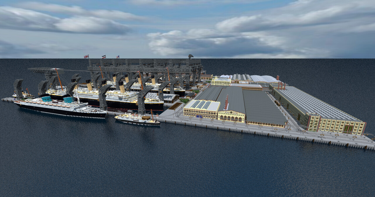 OLD IMPERIAL SHIPYARD [NO DOWNLOAD] Minecraft Map