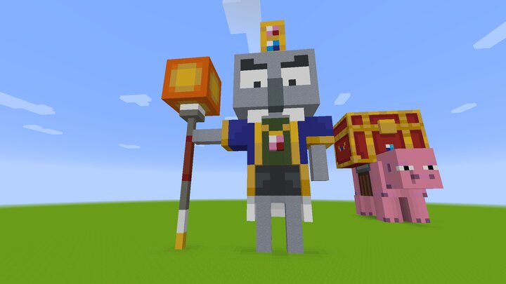 Arch Illager Statue (Minecraft Dungeons) Minecraft Map