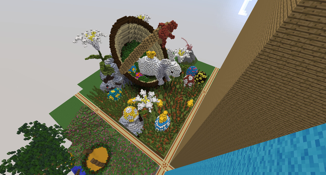 Easter Build (100x100) Minecraft Map