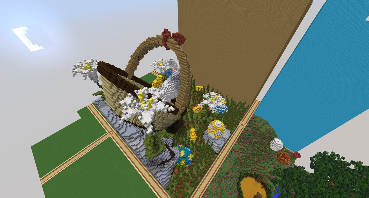 Easter Build (100x100) Minecraft Map