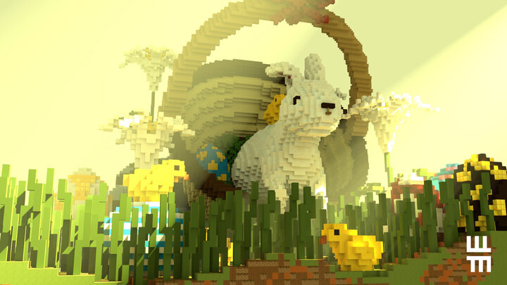 Easter Build (100x100) Minecraft Map