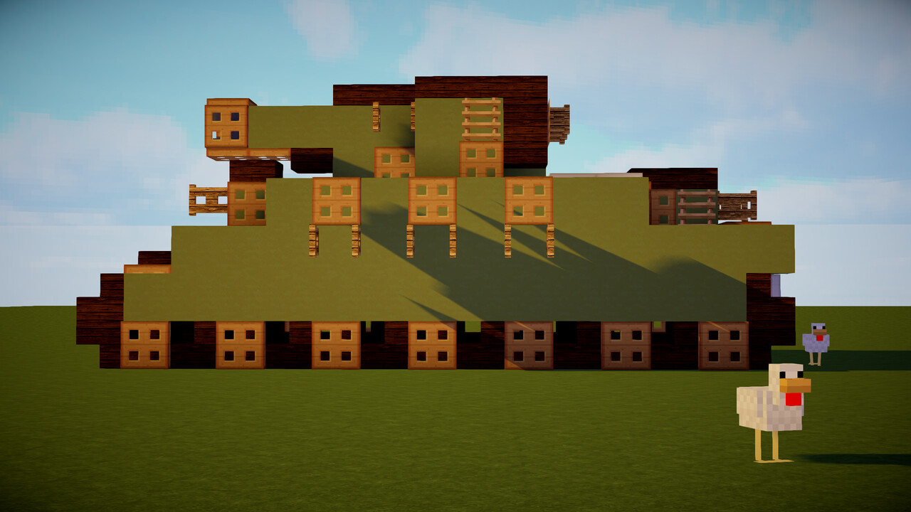 I-O Tank in Schematic ! Minecraft Map