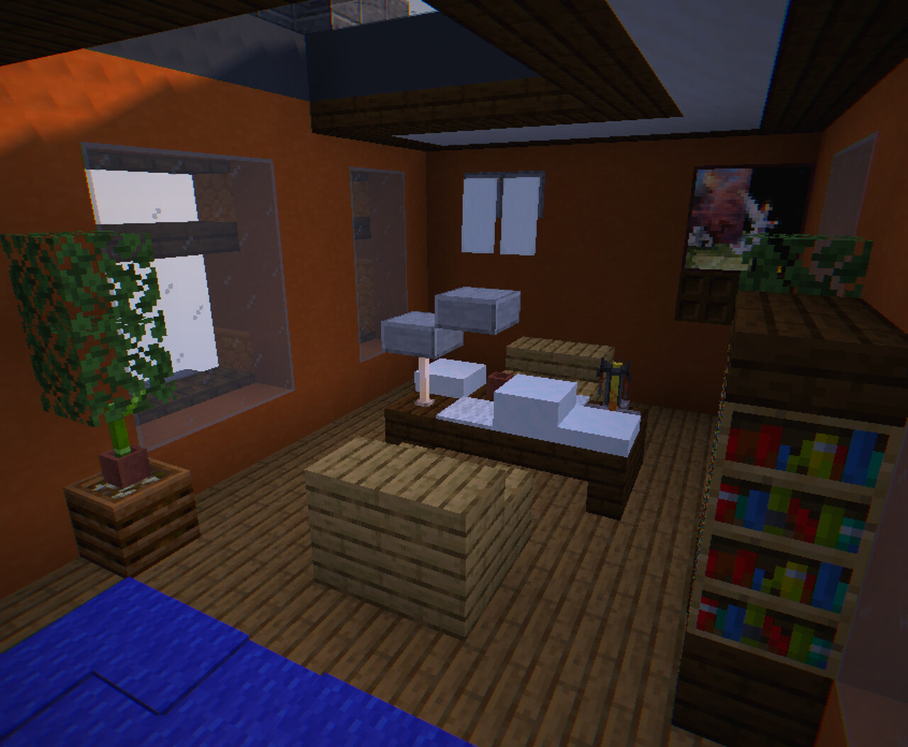 LEGO Modular "Detective's Office" Recreation Minecraft Map