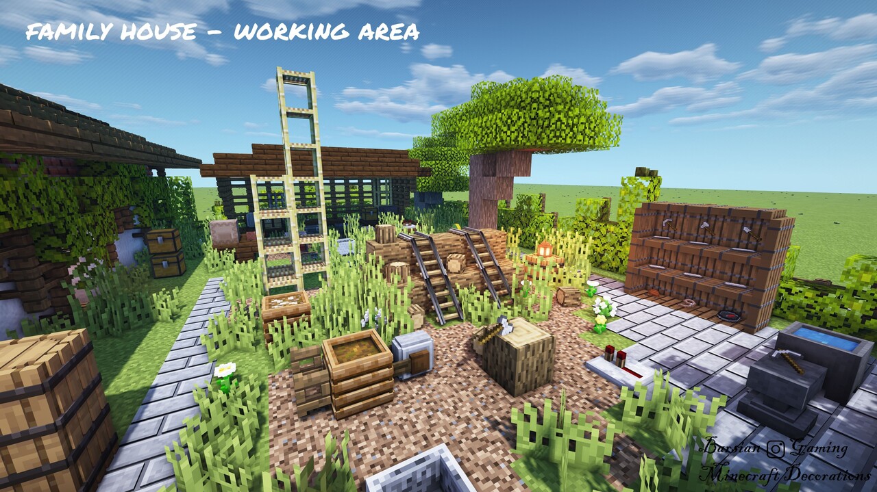 The Family House Minecraft Map