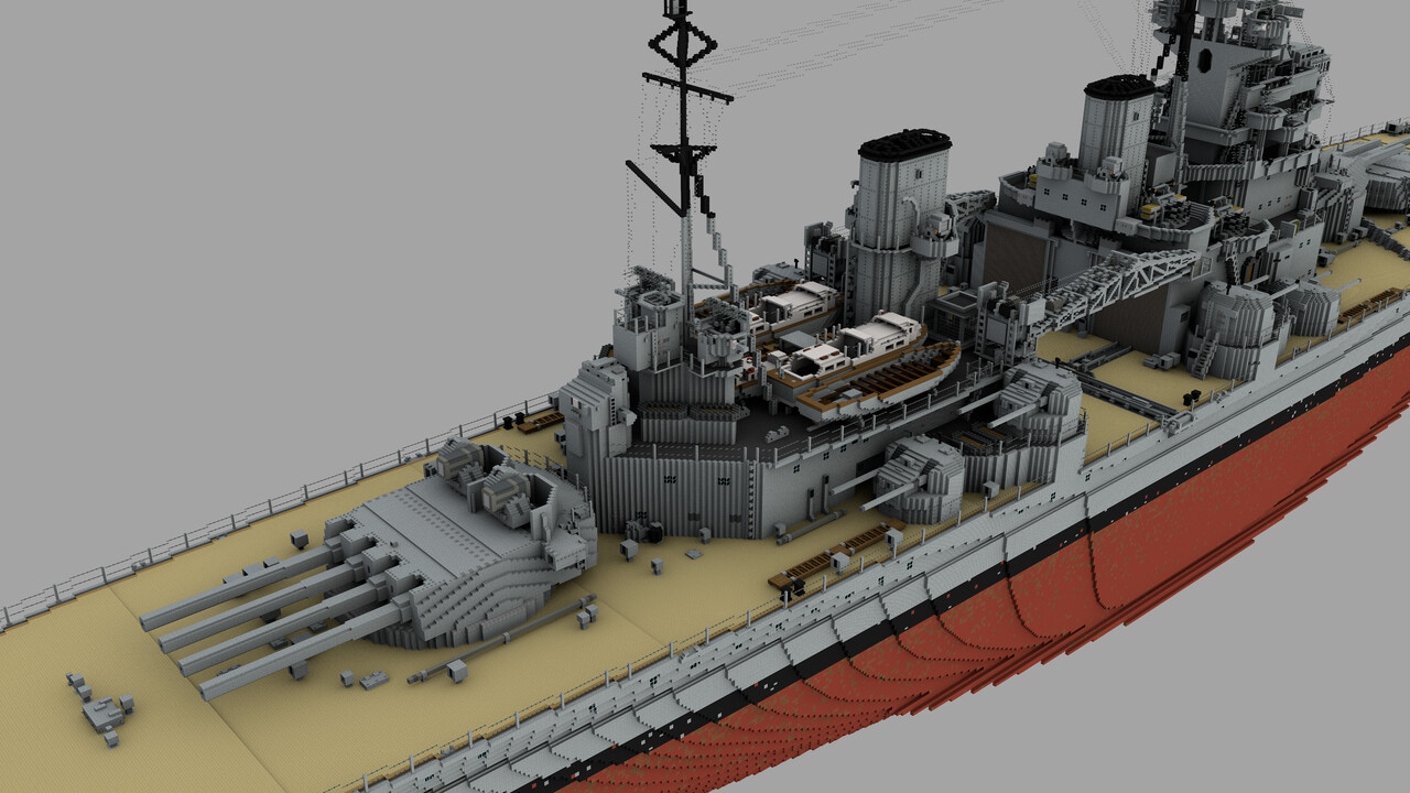 HMS Prince of Wales Minecraft Map