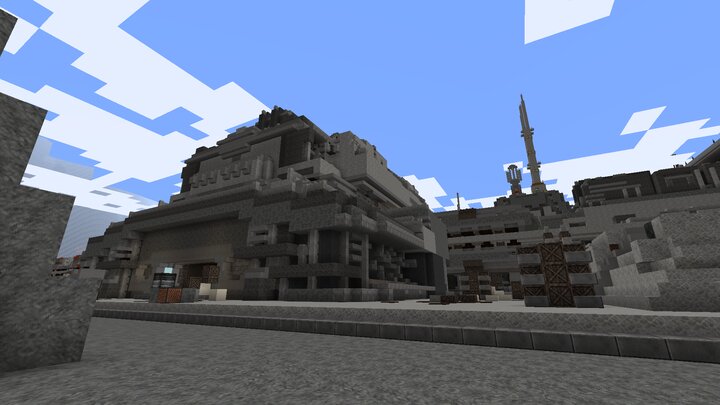 Bracca, age: Civil War (Star Wars planet) Minecraft Map