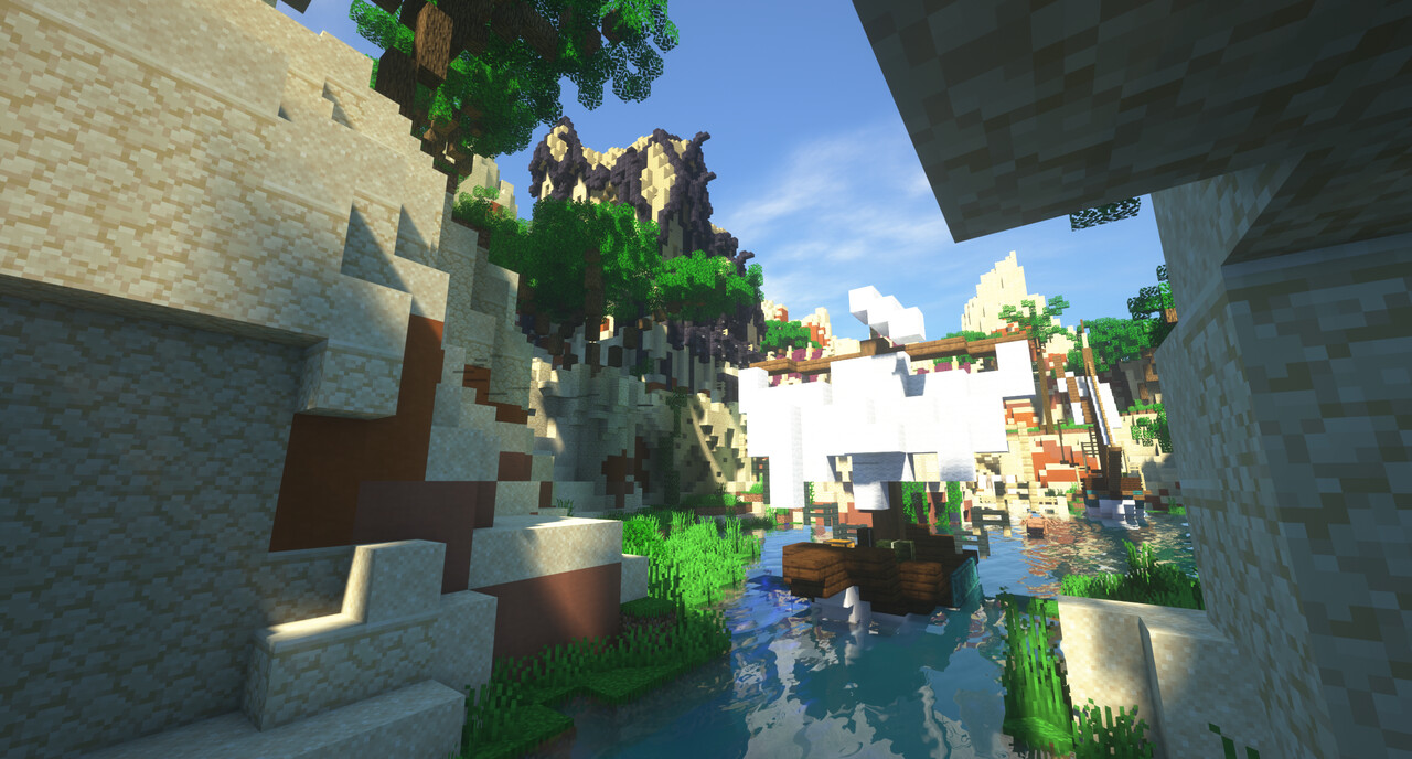 Oasis Survival Spawn Minecraft Map