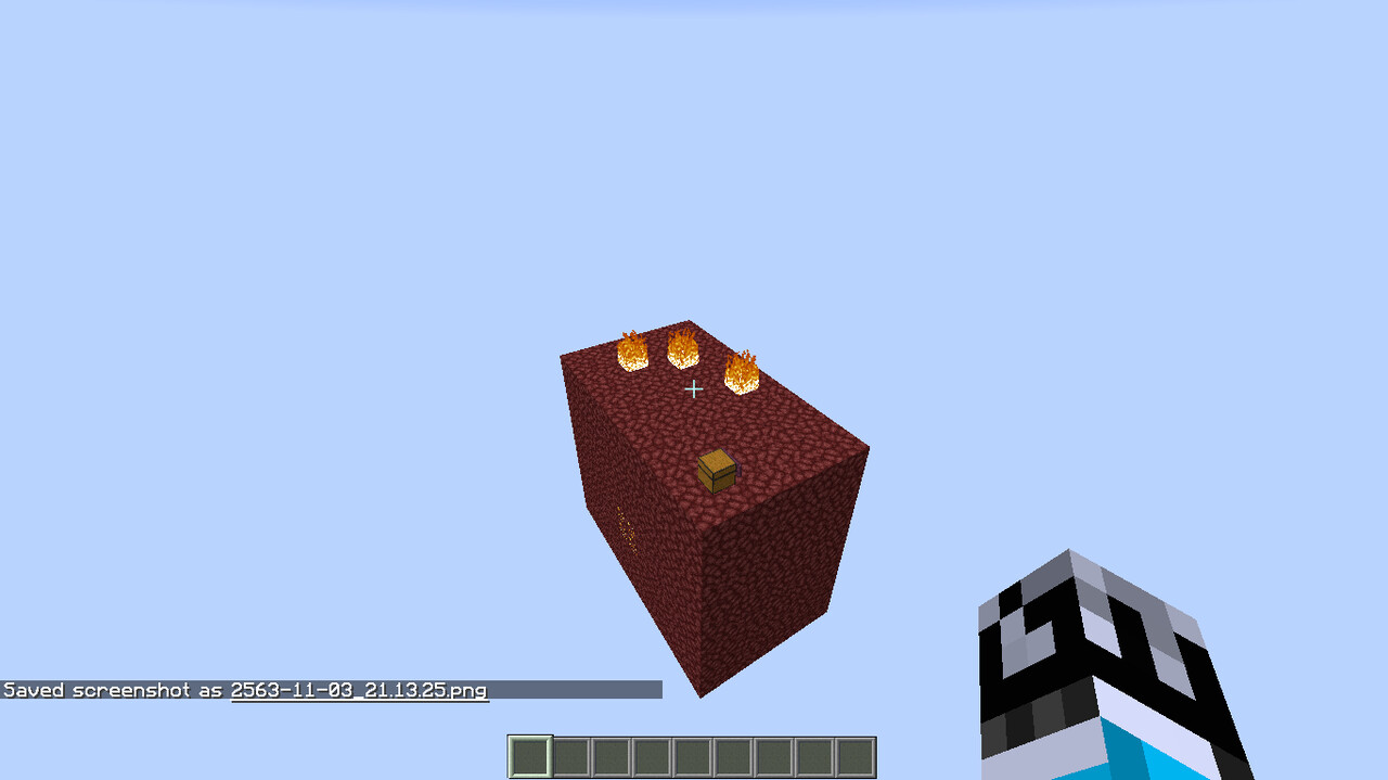 Skyblock Nether version Minecraft Map