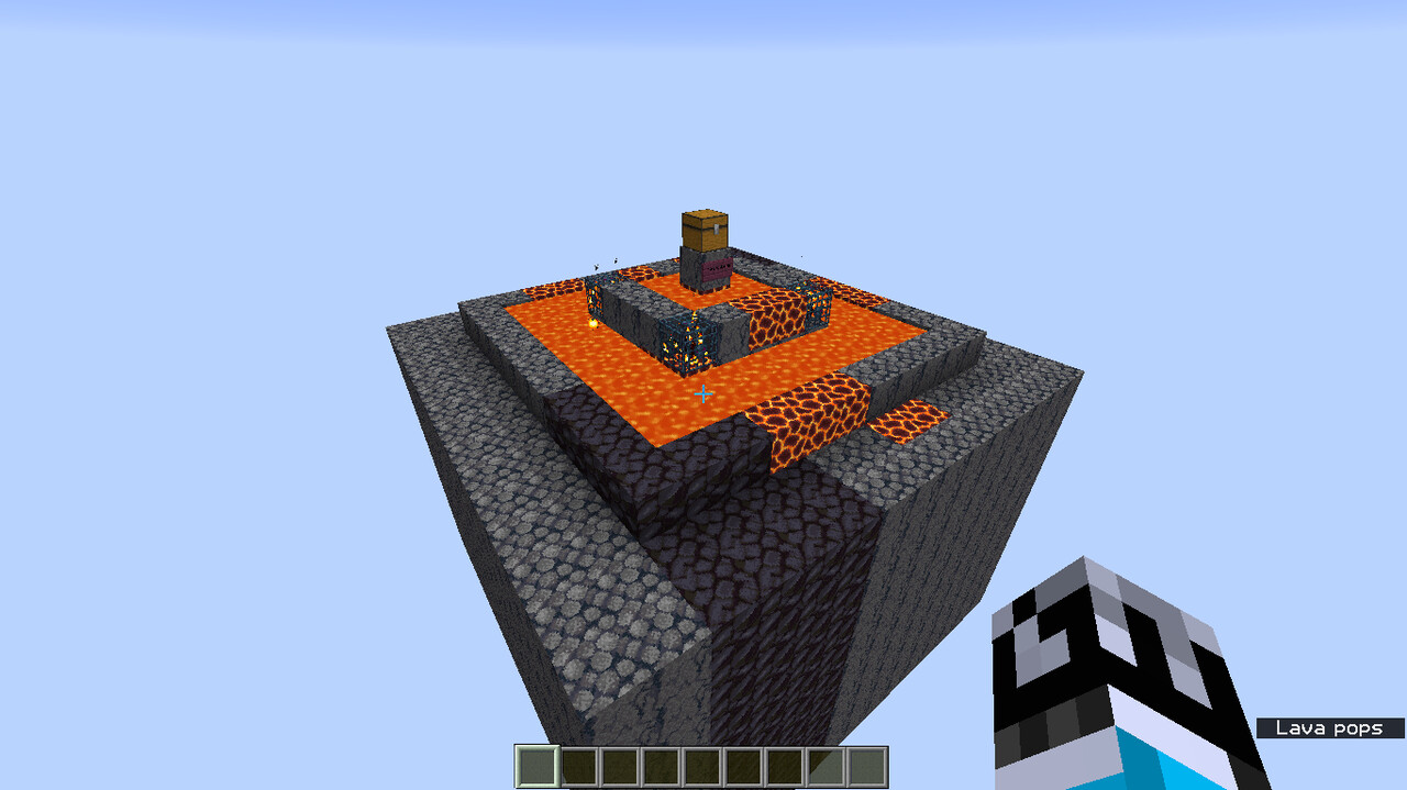 Skyblock Nether version Minecraft Map