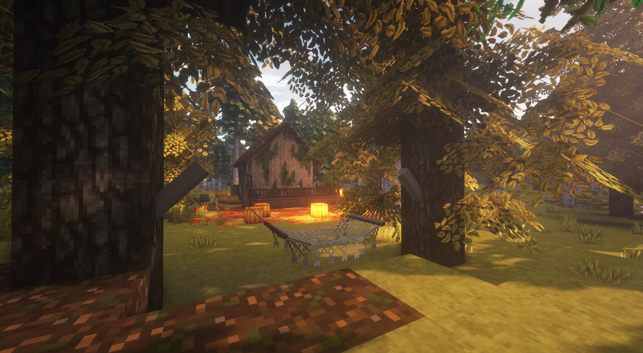 A Slow Cinnamon s̶u̶m̶m̶e̶r̶ Autumn Minecraft Map