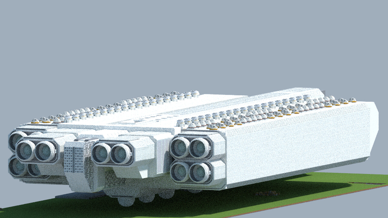 Hera class Battleship Minecraft Map