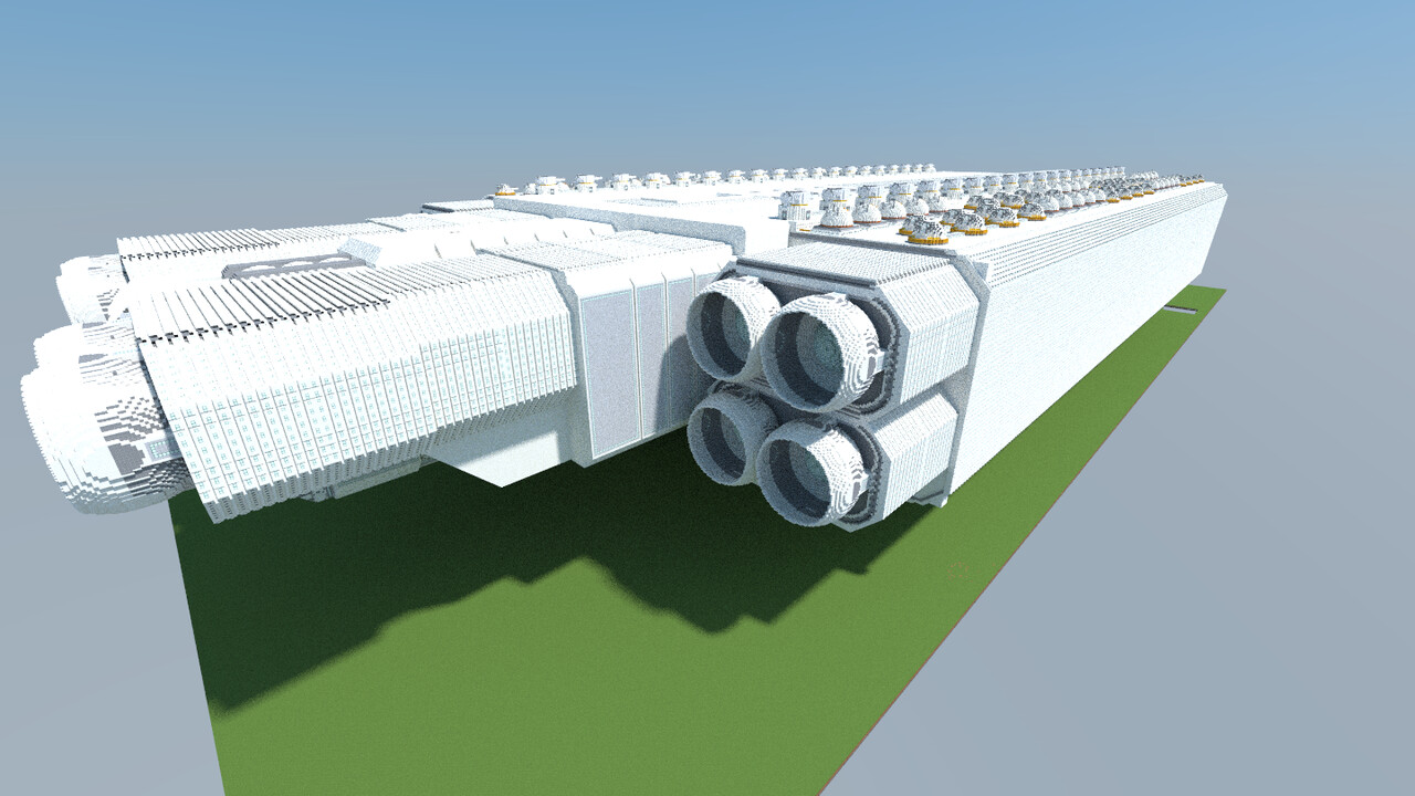 Hera class Battleship Minecraft Map