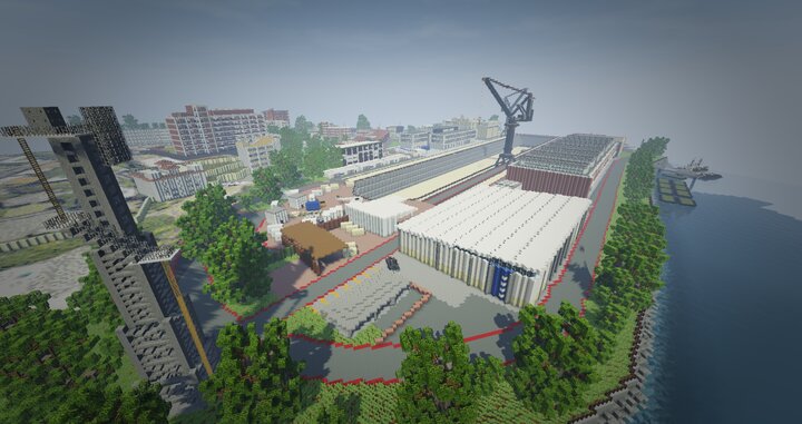 sydney naval base HMAS KUTTABUL Minecraft Map