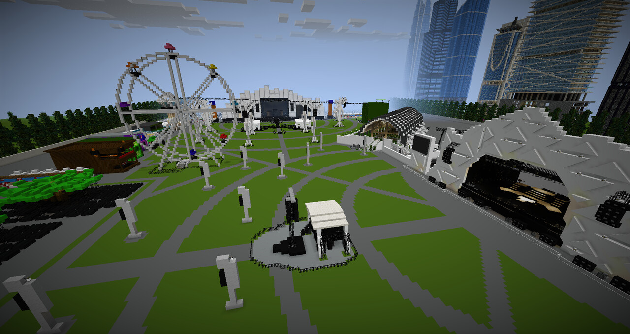 Rock In Rio 2019 - Full Complete Minecraft Map