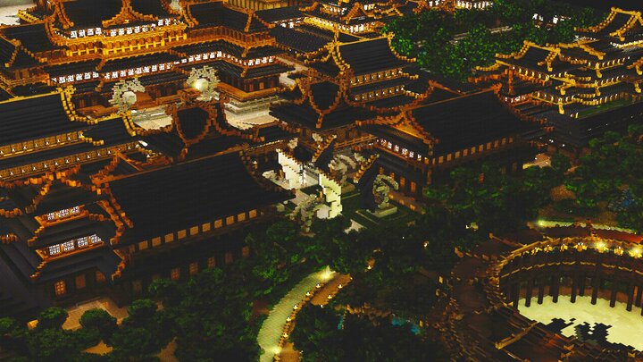 Royal Palace of Oriental Minecraft Map